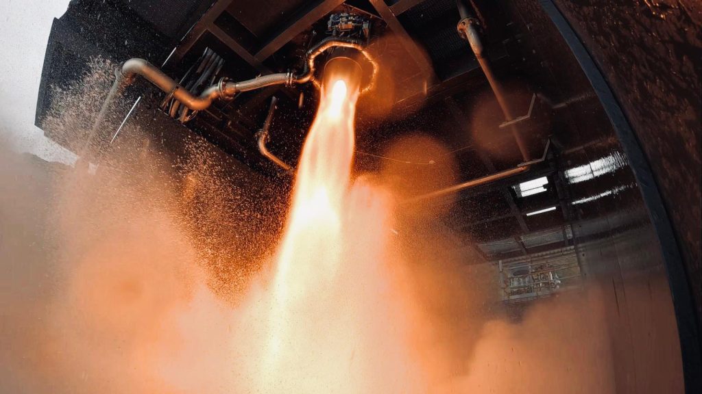 Space Shuttle Engine Test